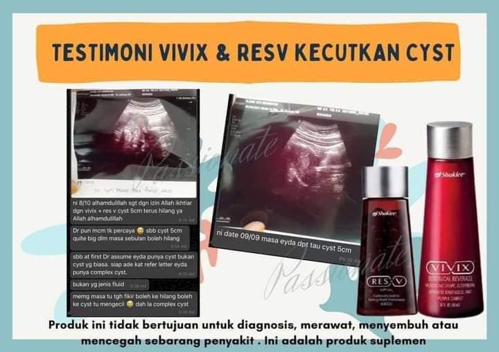 ResV Shaklee Kecutkan Cyst? Ini Penjelasan Berdasarkan Kajian dan ...